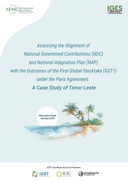 Assessing the Alignment of National Determined Contributions (NDC) and ...